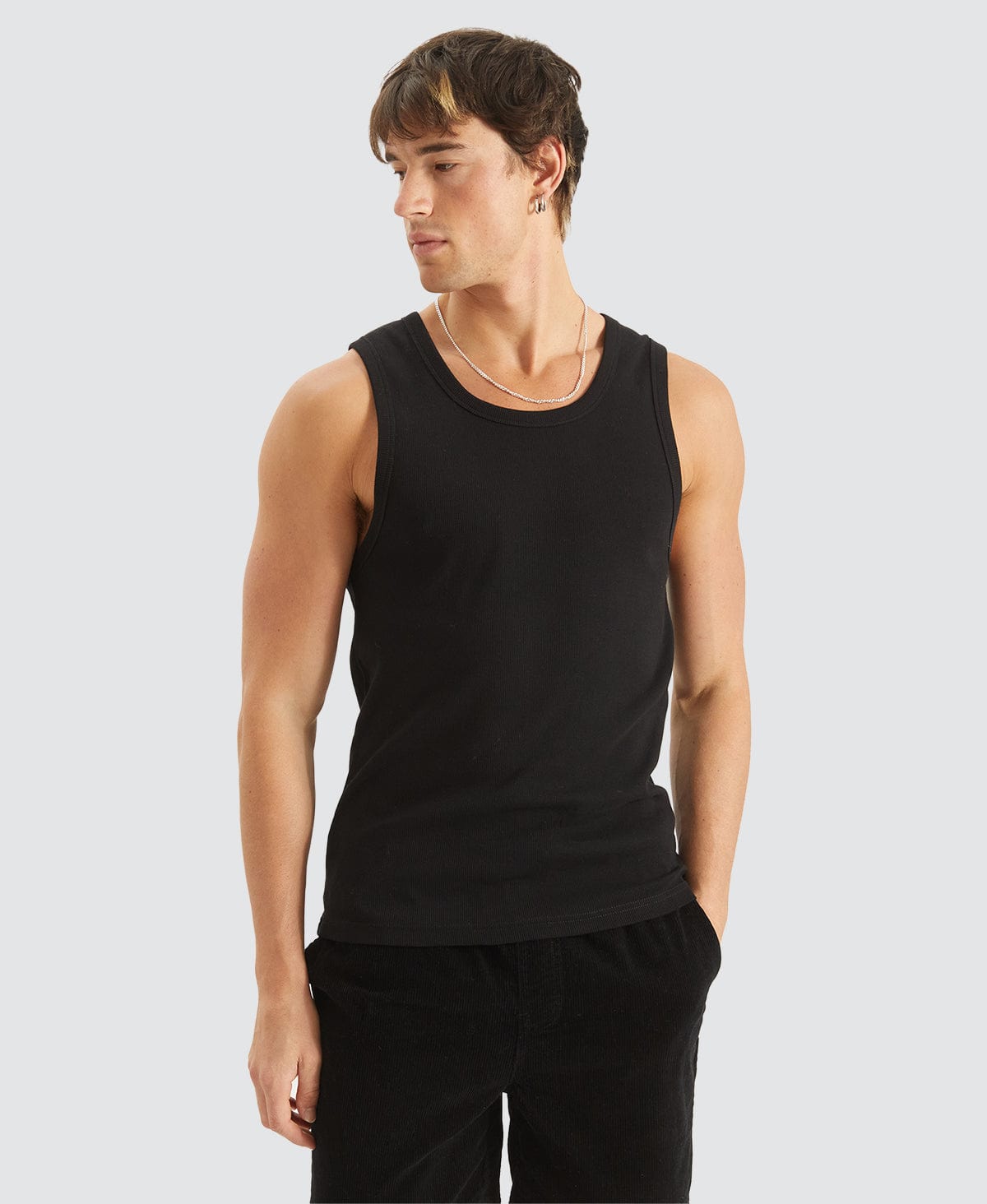 Black singlet store