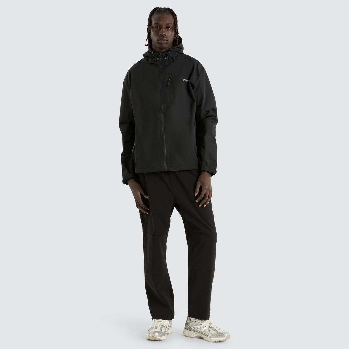 PYRA Nero Shell Jacket in Black | Neverland Store