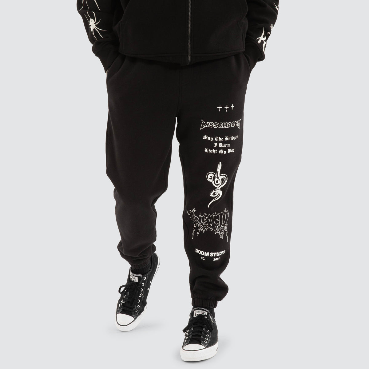 Divinity Trackpant Jet Black | Neverland Store