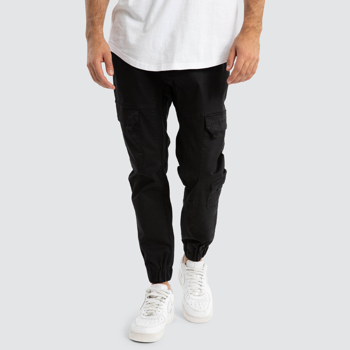 F100 Cargo Jogger Black | Neverland Store