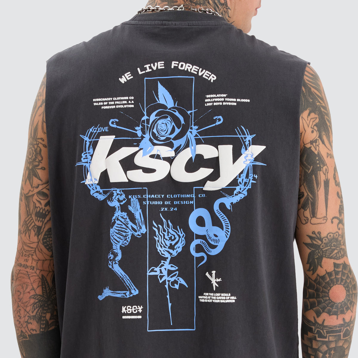 KSCY Astro Relaxed Muscle in Pigment Black | Neverland Store