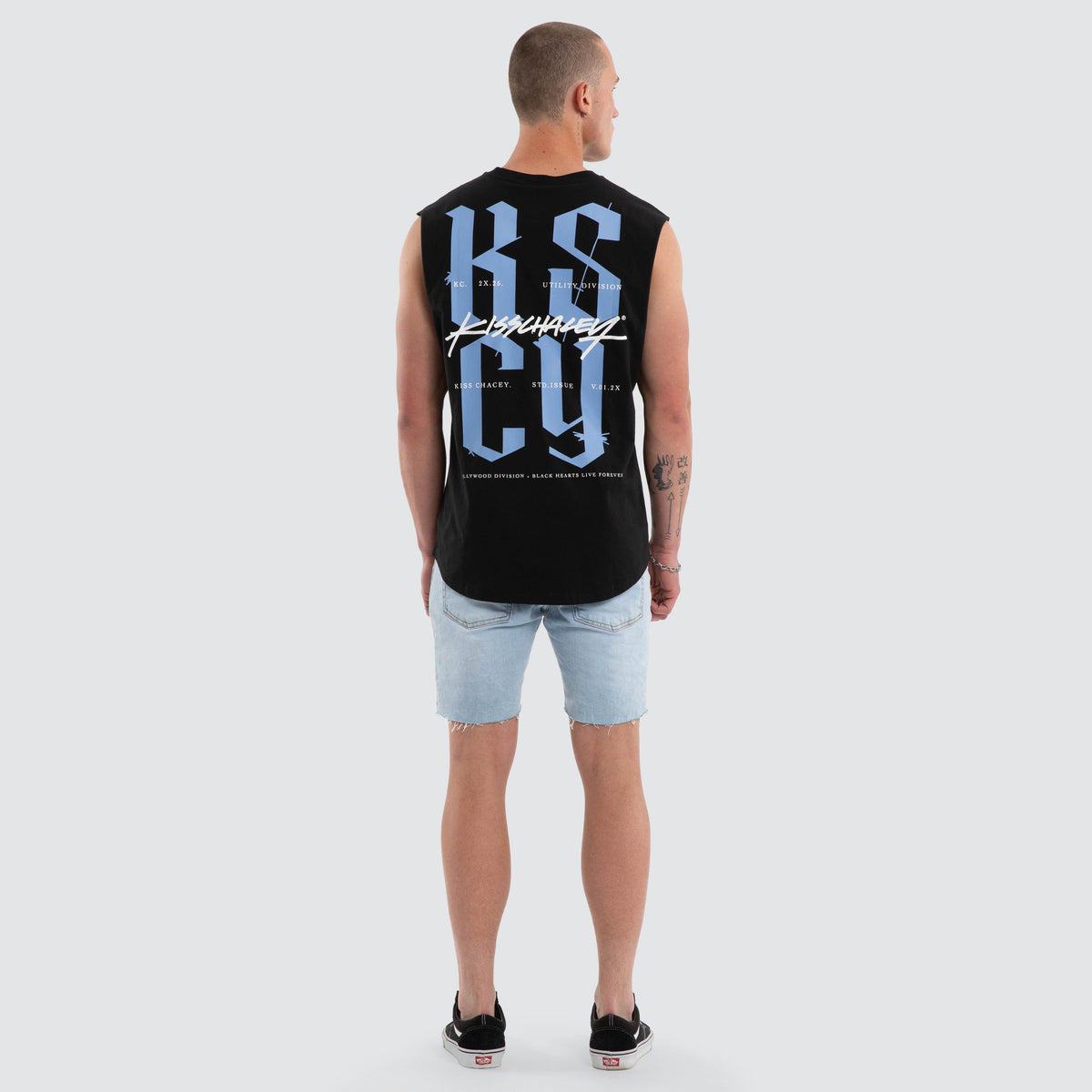 KSCY Traditional Dual Curved Muscle in Black | Neverland Store