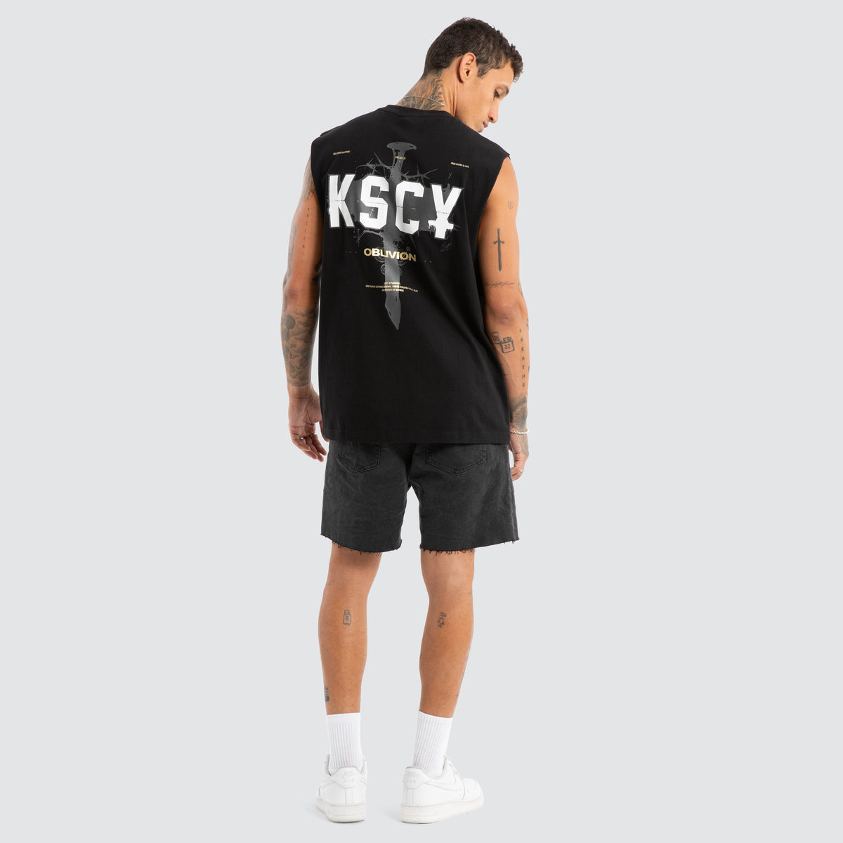 KSCY Imperial Relaxed Muscle in Black | Neverland Store