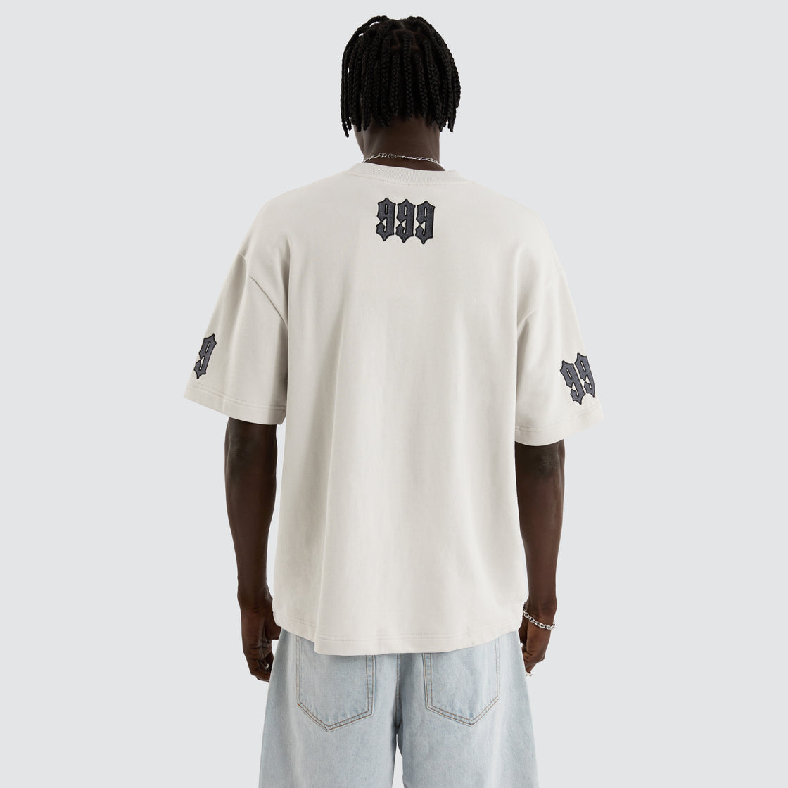 Shake Loopback Street Tee Glacier Grey | Neverland Store