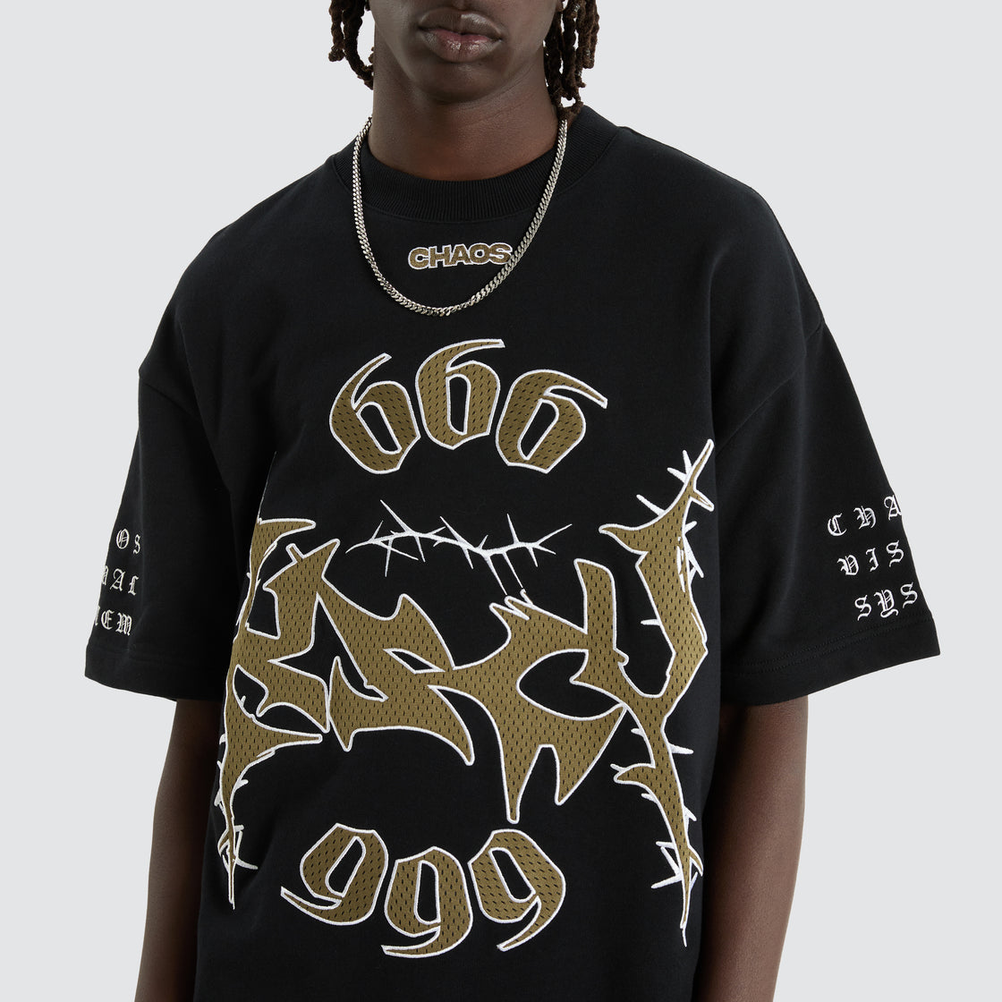 KSCY Garden Loopback Street Tee in Anthracite Black | Neverland Store