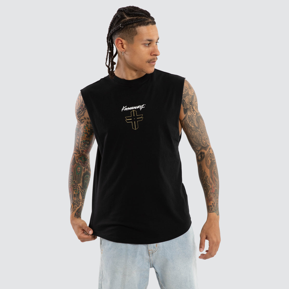 KSCY Forever Dual Curved Muscle in Black | Neverland Store