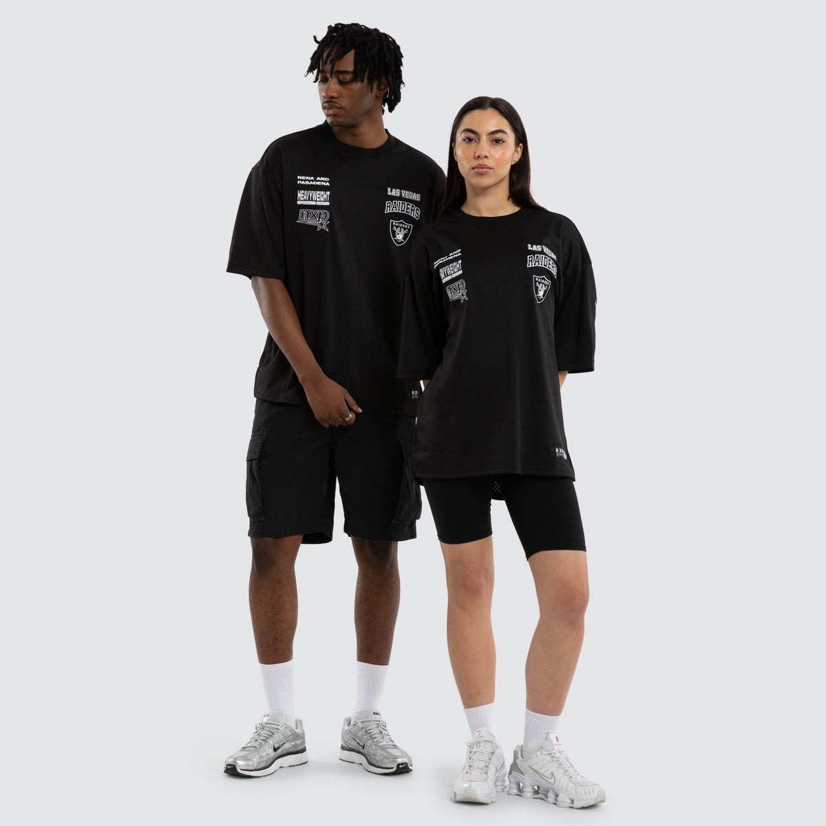 NXP X NFL Las Vegas Raiders NFL Champ Tee in Black | Neverland Store