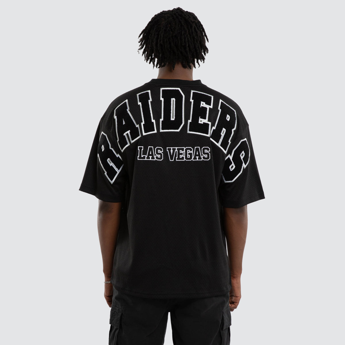 NXP X NFL Las Vegas Raiders NFL Champ Tee in Black | Neverland Store