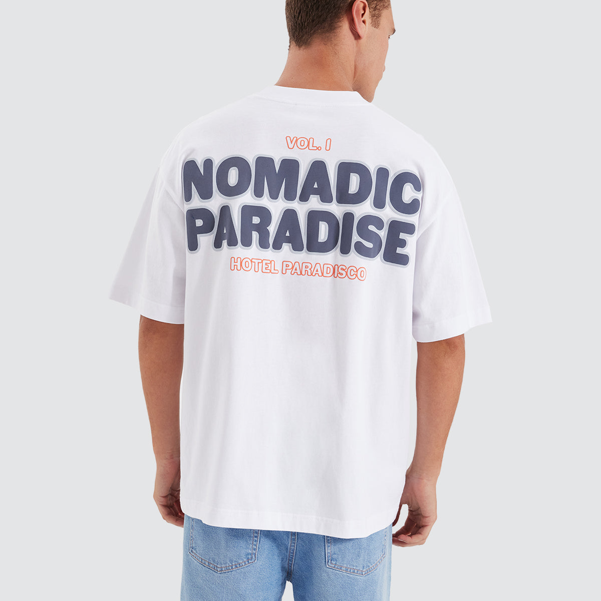 NOMADIC Radical Street Tee in Optical White | Neverland Store