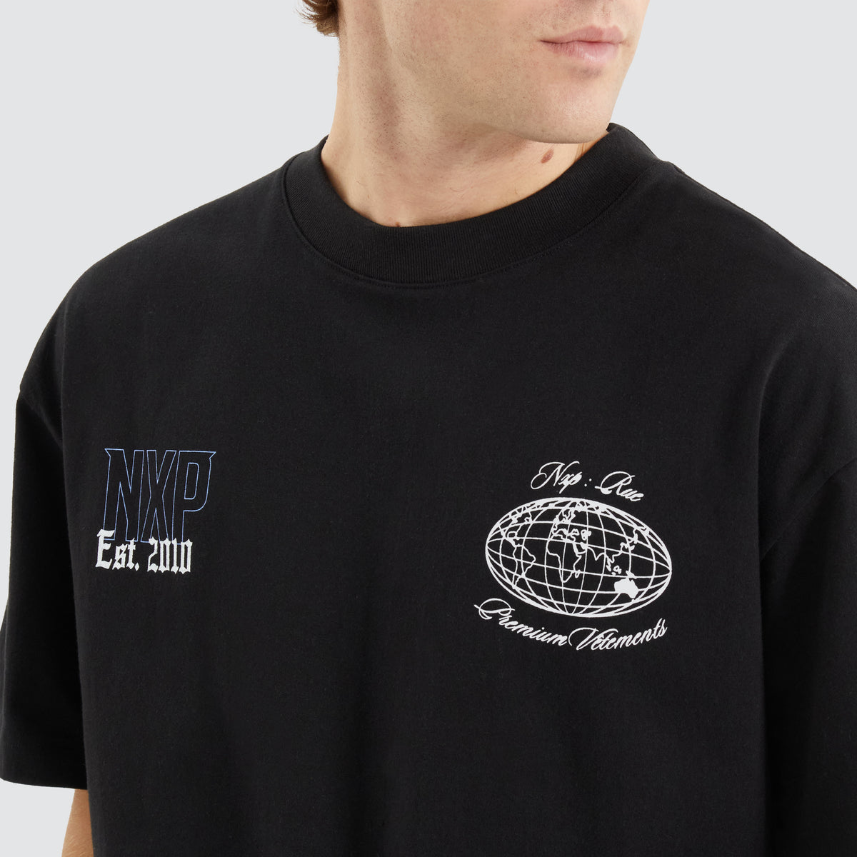 NXP Collective Street Tee in Jet Black | Neverland Store