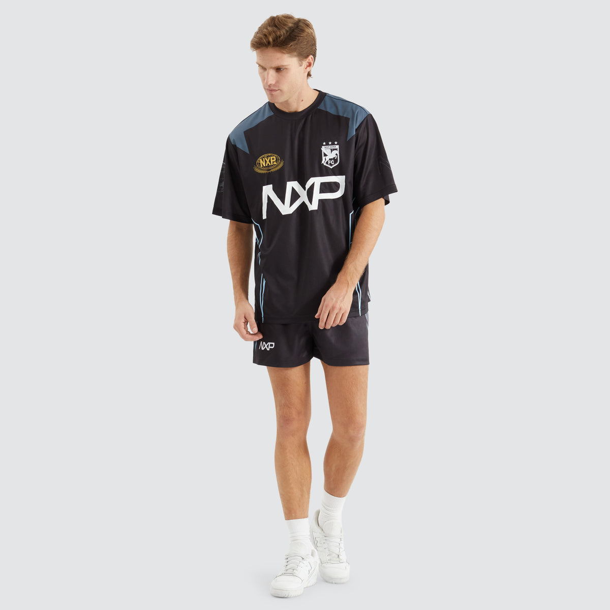 NXP Arena Football Short in Jet Black | Neverland Store