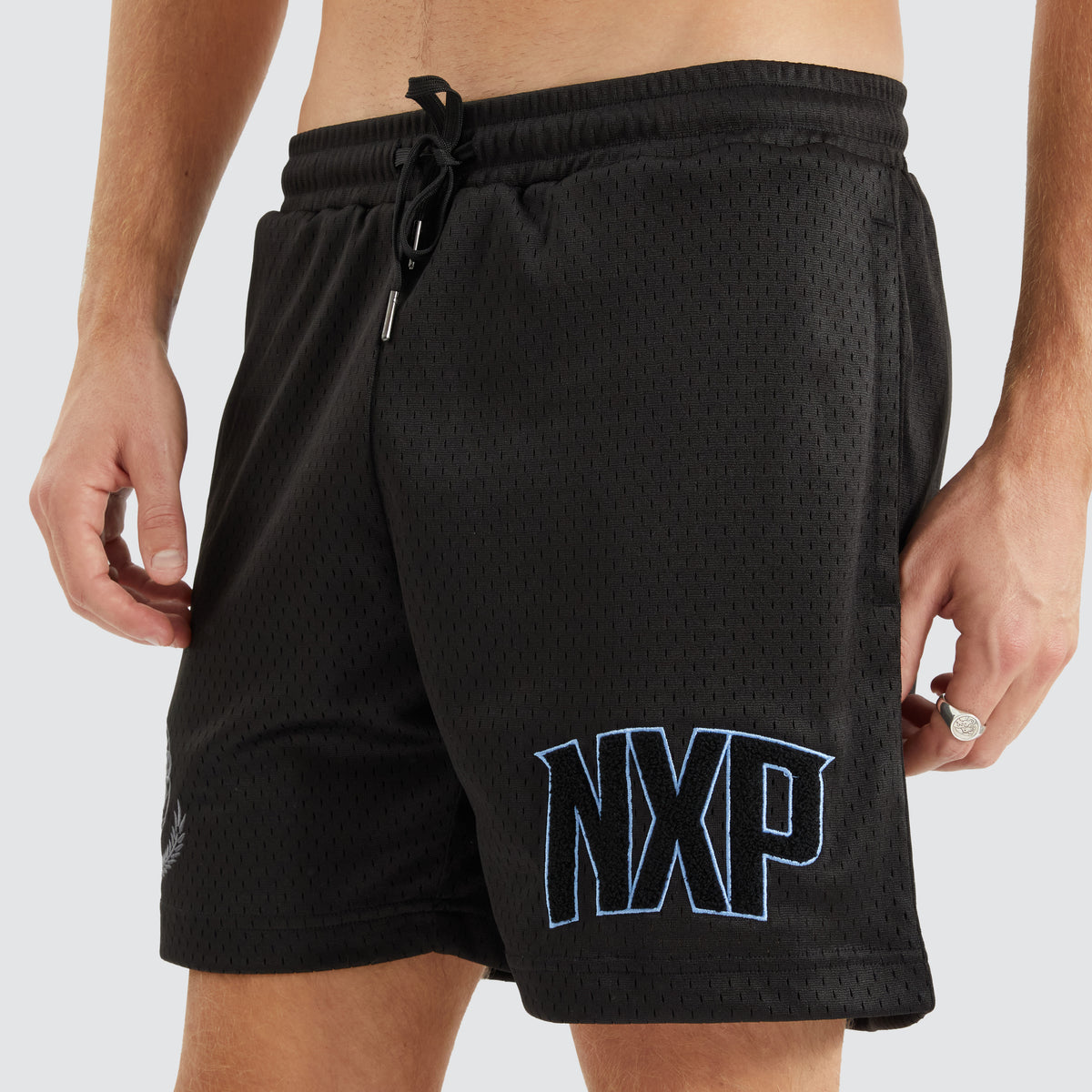 NXP Speed Mesh Short in Jet Black | Neverland Store