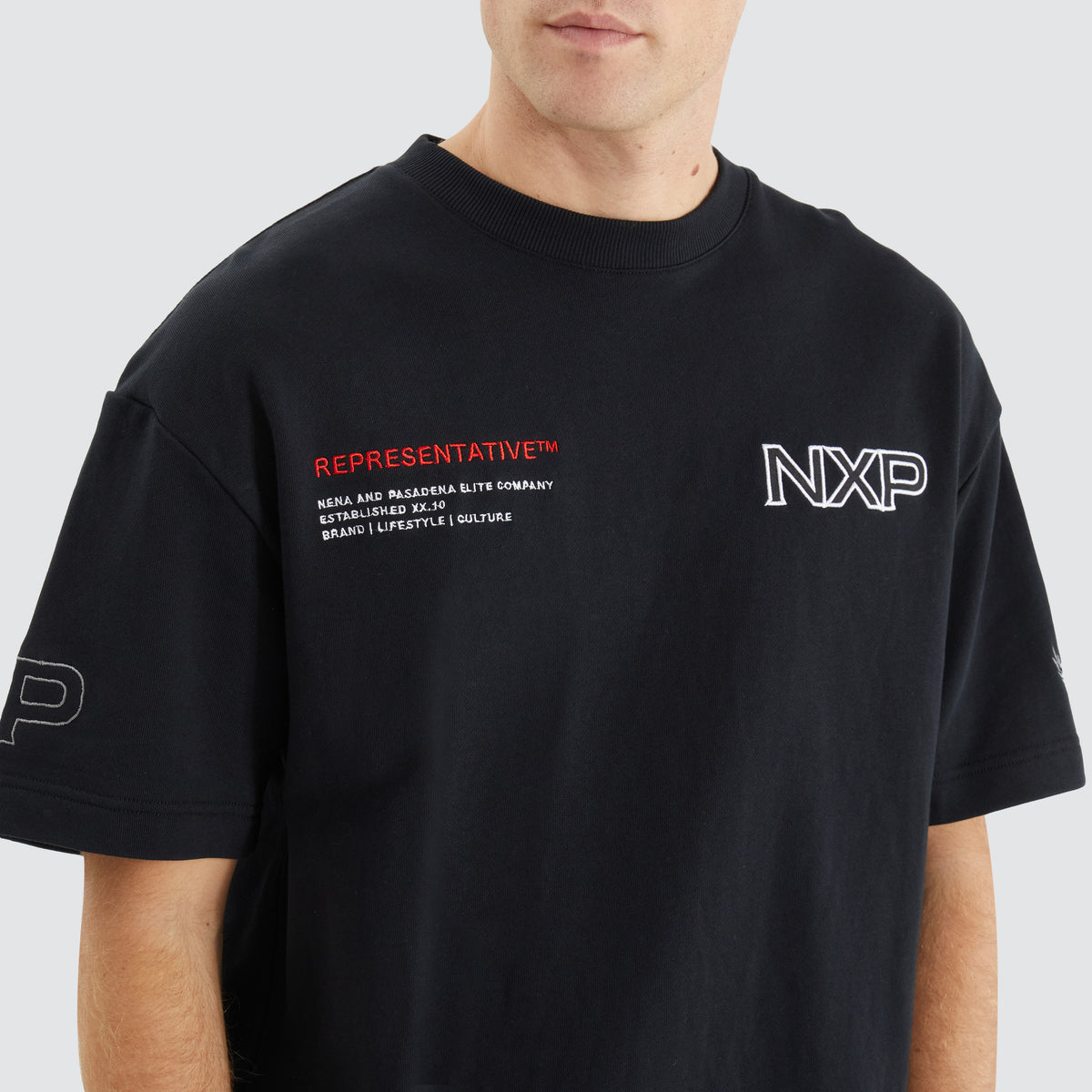 NXP Fender Loopback Street Tee in Anthracite Black | Neverland Store