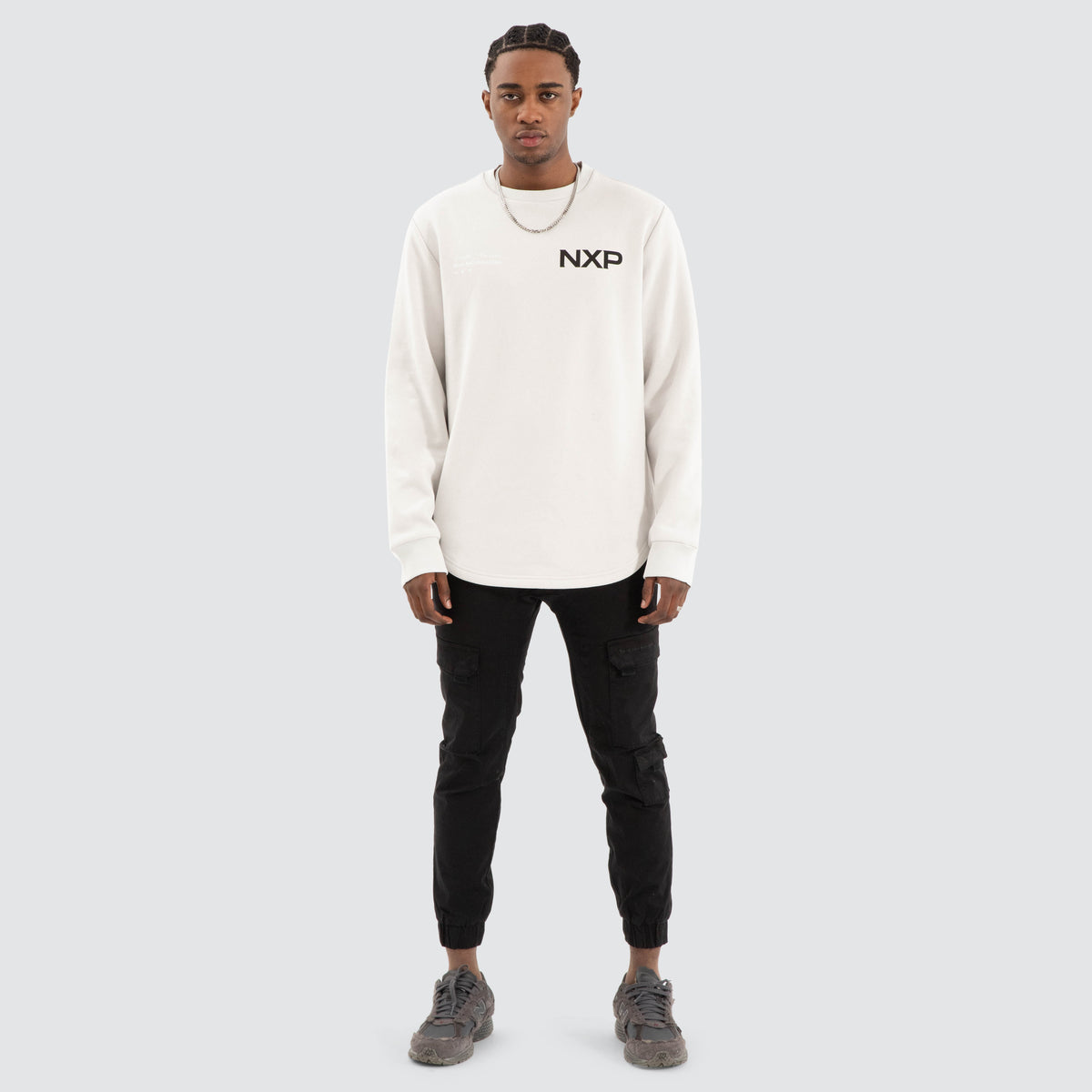 Epic Dual Curved Jumper Glacier Grey | Neverland Store