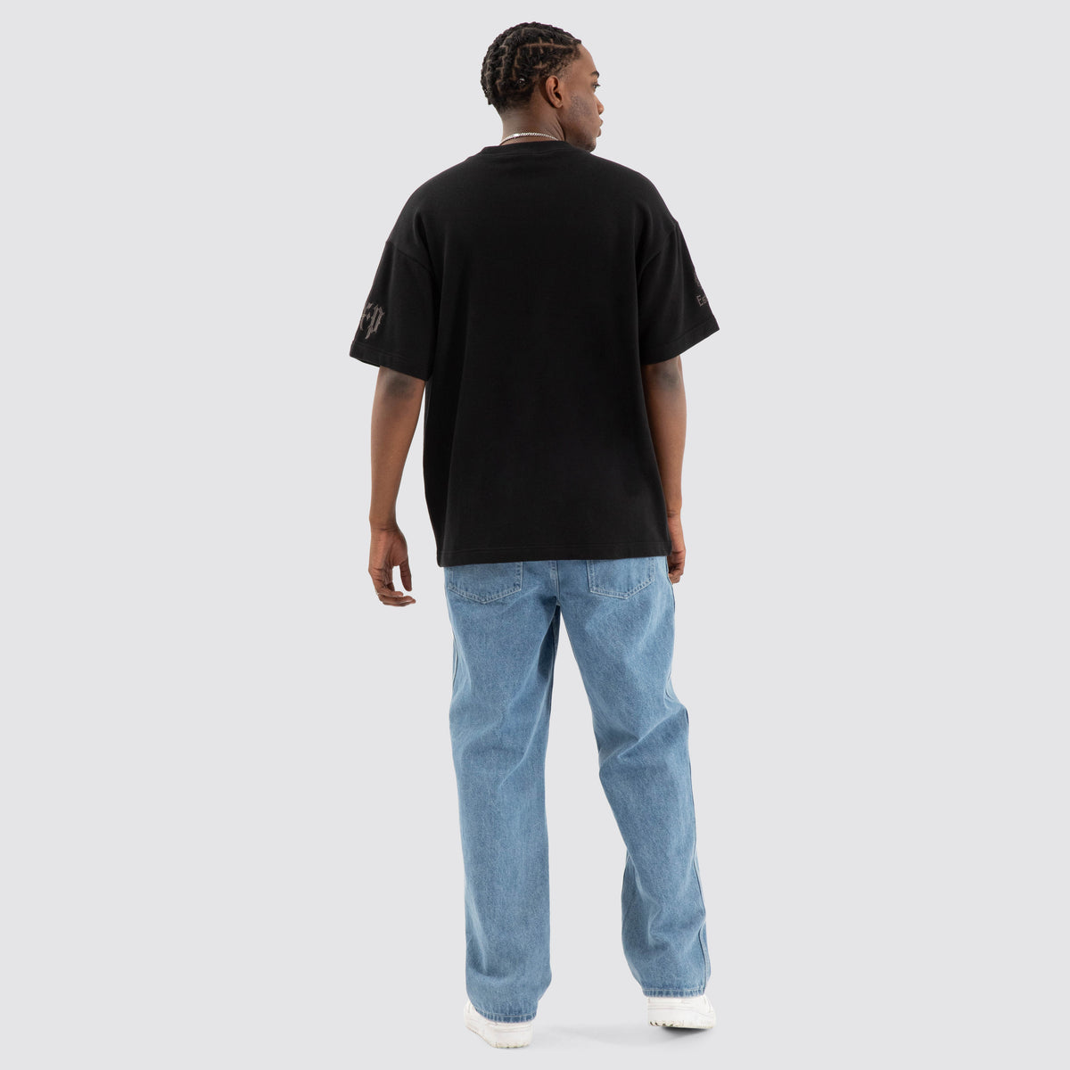 Rumble Loopback Raptor Tee Jet black | Neverland Store