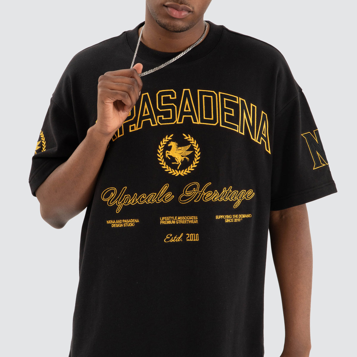 Prima Loopback Raptor Tee Jet black | Neverland Store