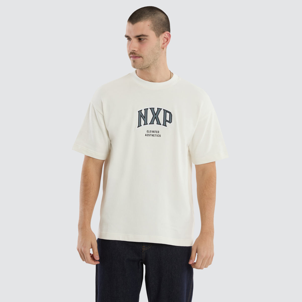 Factor Loopback Raptor Tee Blanc De Blanc | Neverland Store