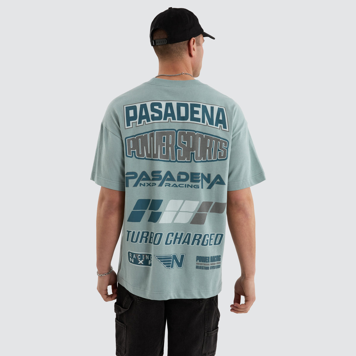 NXP Turbo Raptor Tee in Slate Grey | Neverland Store