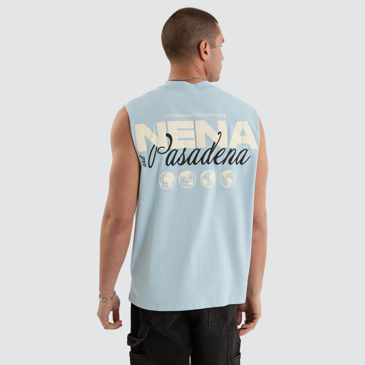 NXP Worldwide Street Muscle in Baby Blue | Neverland Store
