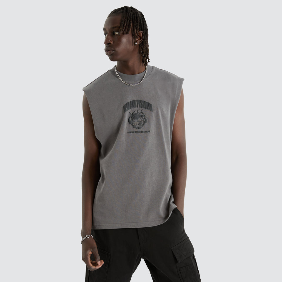 NXP Spar Street Muscle in Charcoal Grey | Neverland Store