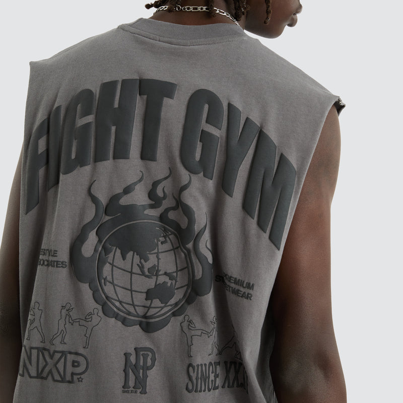 NXP Spar Street Muscle in Charcoal Grey | Neverland Store