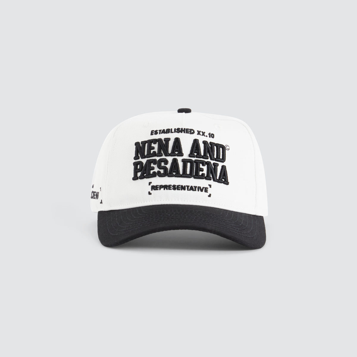 NXP Overtaking Golfer Cap in Natural/Black | Neverland Store