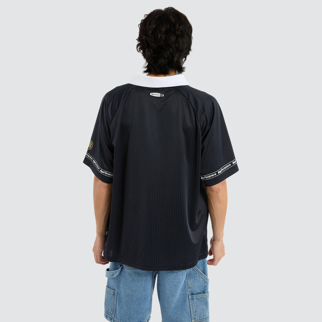 WNDRR Rothman Football Jersey in Navy | Neverland Store