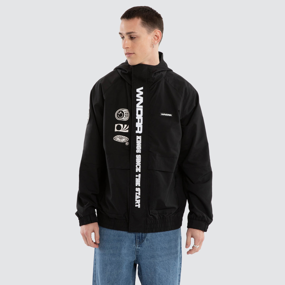 Amplify Spray Jacket Black | Neverland Store