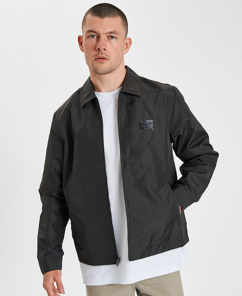 Utopia Vintage Nylon Jacket Washed Black | Neverland Store