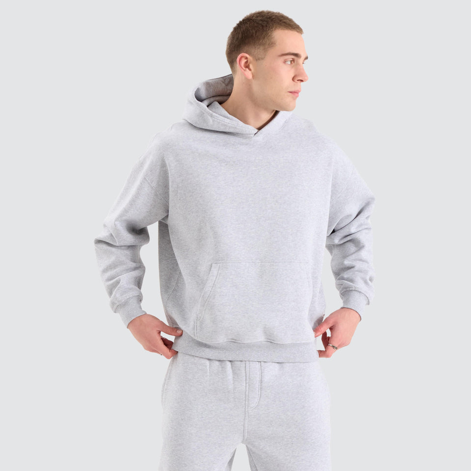 Chelsea Heavyweight Hoodie in Grey Marle | Neverland | Neverland Store