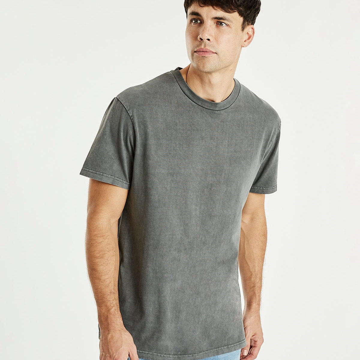Essentials Relaxed Fit T-Shirt Pigment Asphalt | Neverland Store
