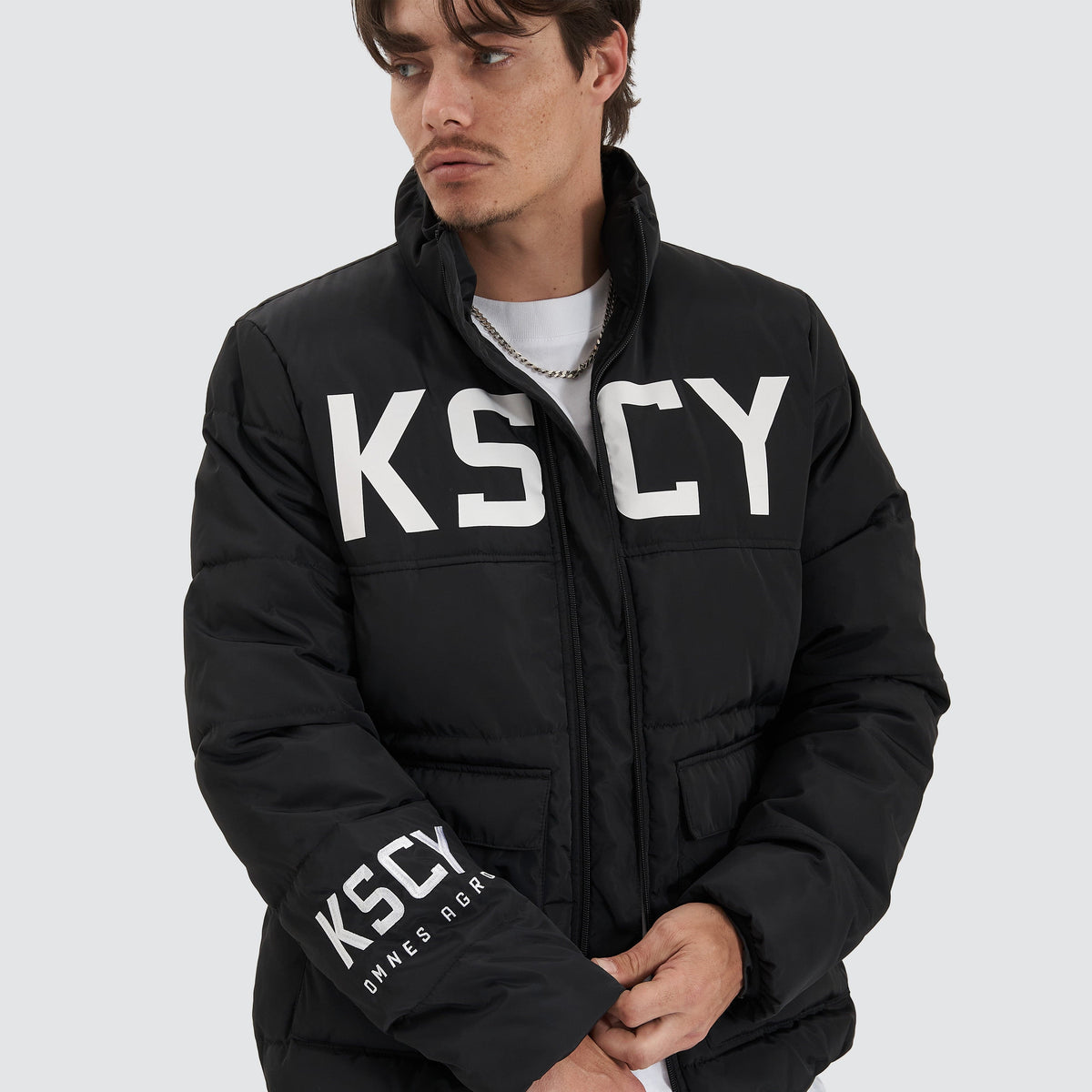 KSCY Infinity Puffer Jacket in Black - Kiss Chacey | Neverland Store