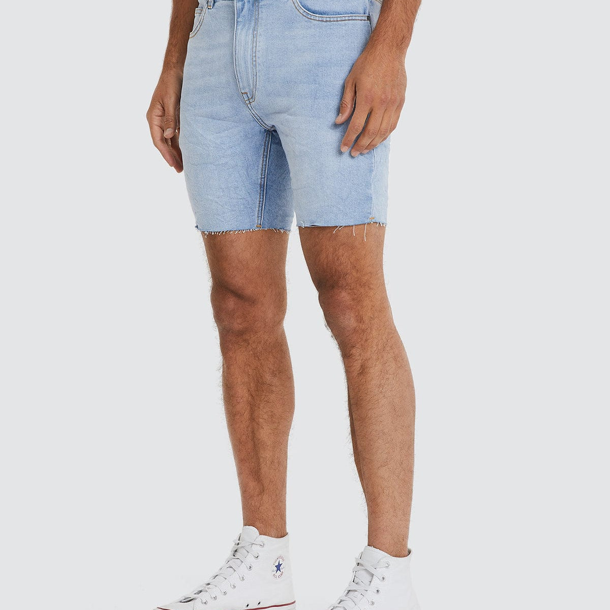 KSCY KS2 Denim Shorts Sunbleached Blue | Neverland Store