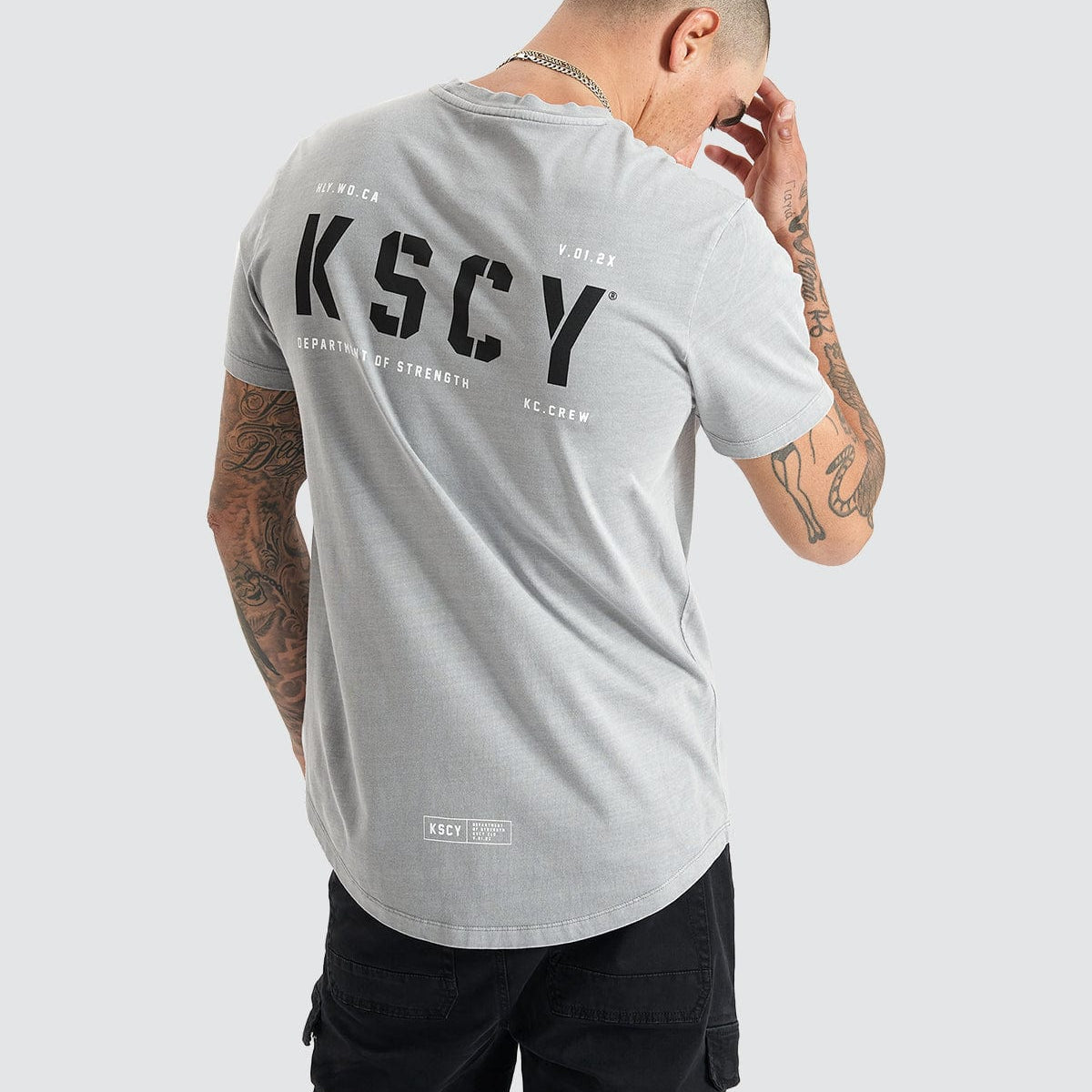 Kiss Chacey Lambert Curve Tee in Limestone - Neverland Store