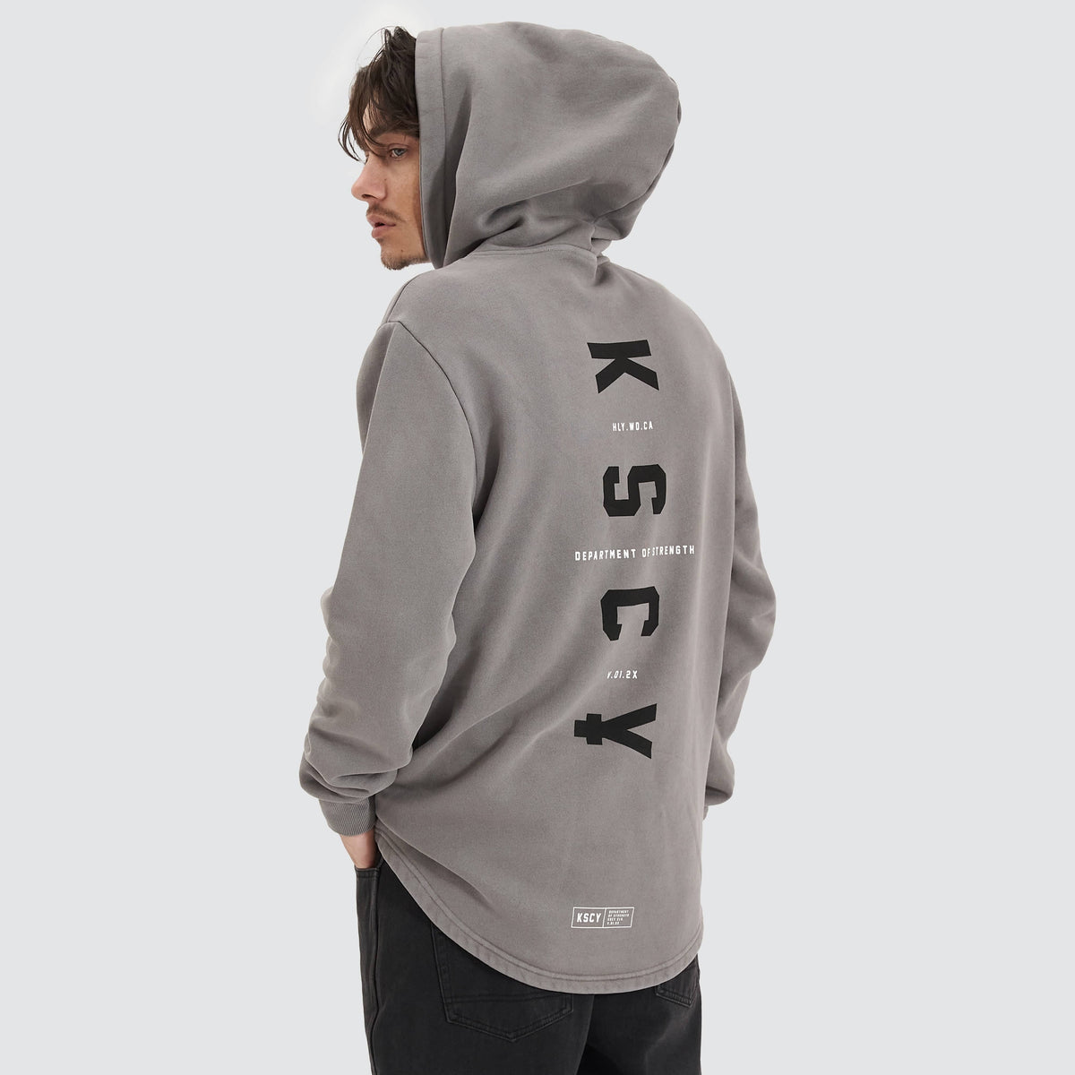KSCY Nexus Heavy Hoodie in Pigment Frost Grey - Neverland | Neverland Store