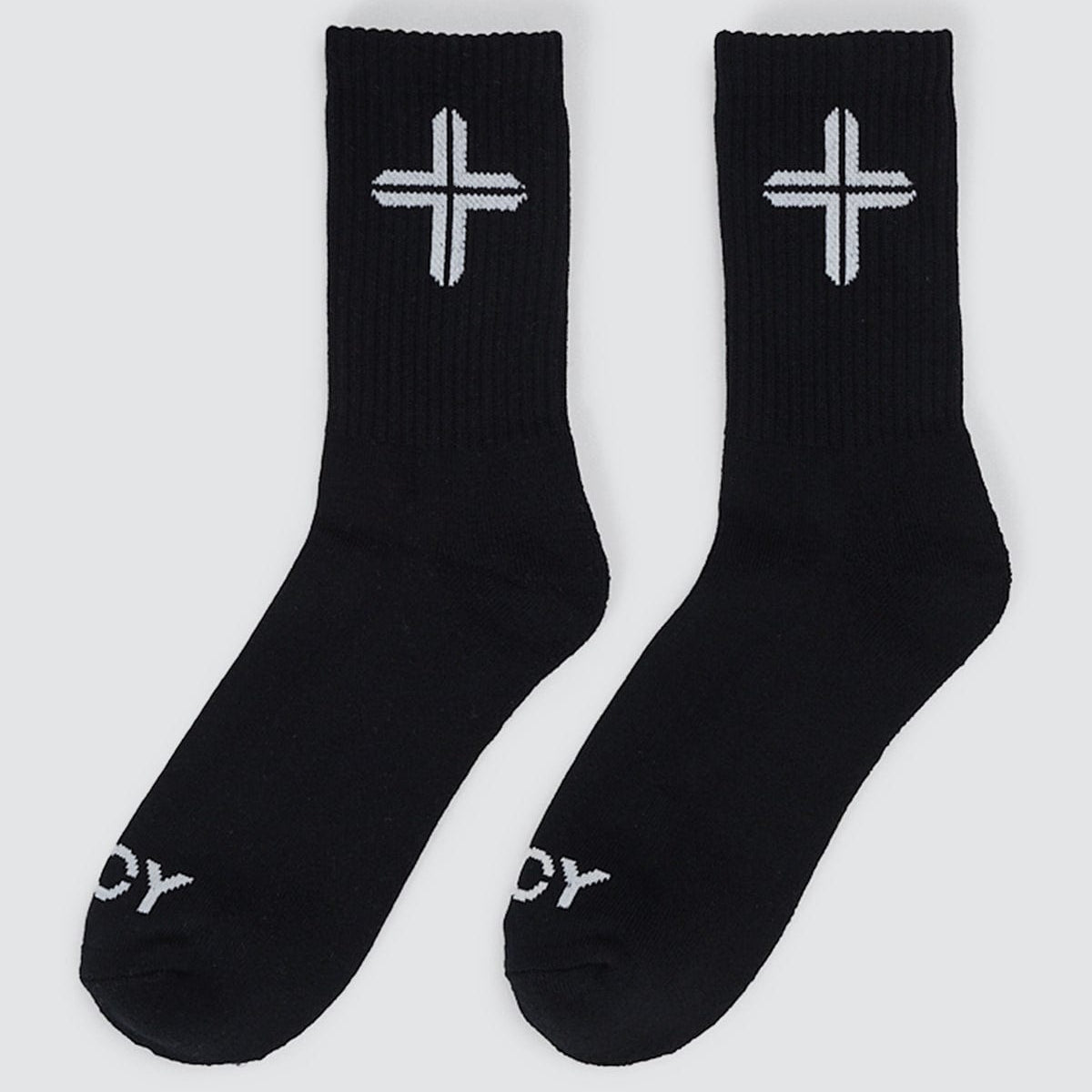 Raid 2-Pack Crew Socks Black | Neverland Store