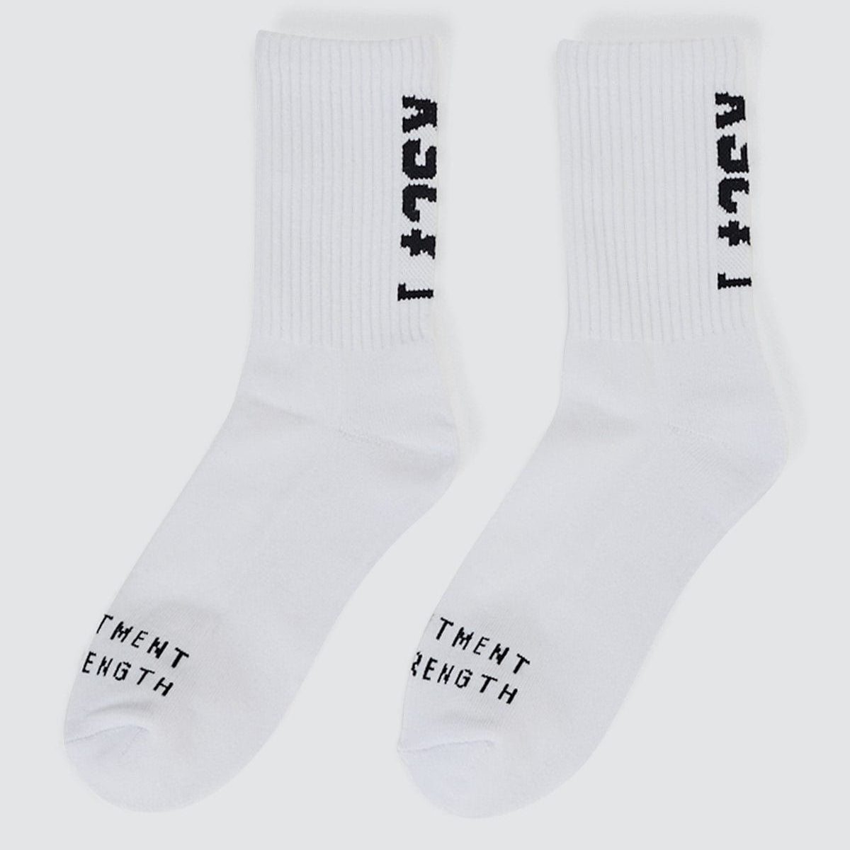 Raid 2-Pack Crew Socks White | Neverland Store
