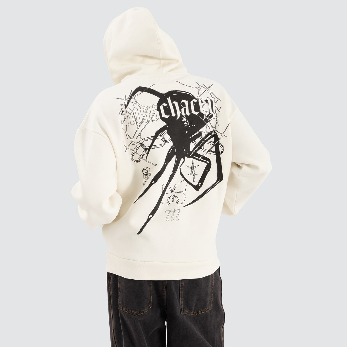 KSCY Redback Heavy Weight Oversized Hoodie in Off-White | Neverland Store