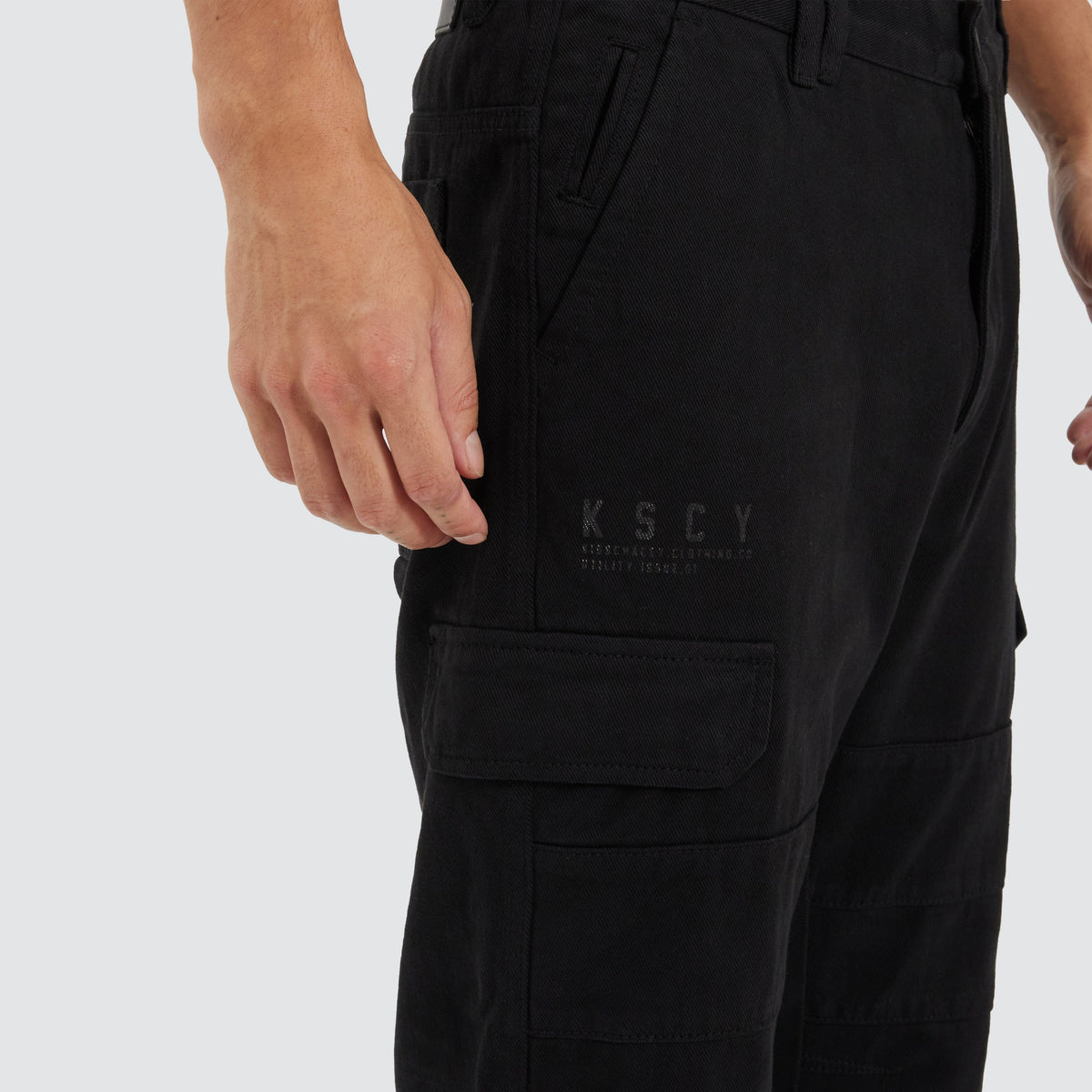 Kiss Chacey Seattle Cargo Pant in Black - Neverland Store