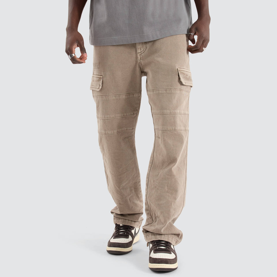 Kiss Chacey Seattle Cargo Pant in Moon Rock Brown | Neverland Store