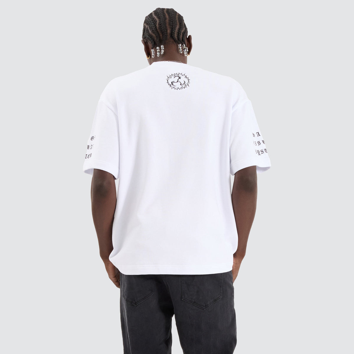 KSCY System Loopback Street Tee in Optical White | Neverland Store