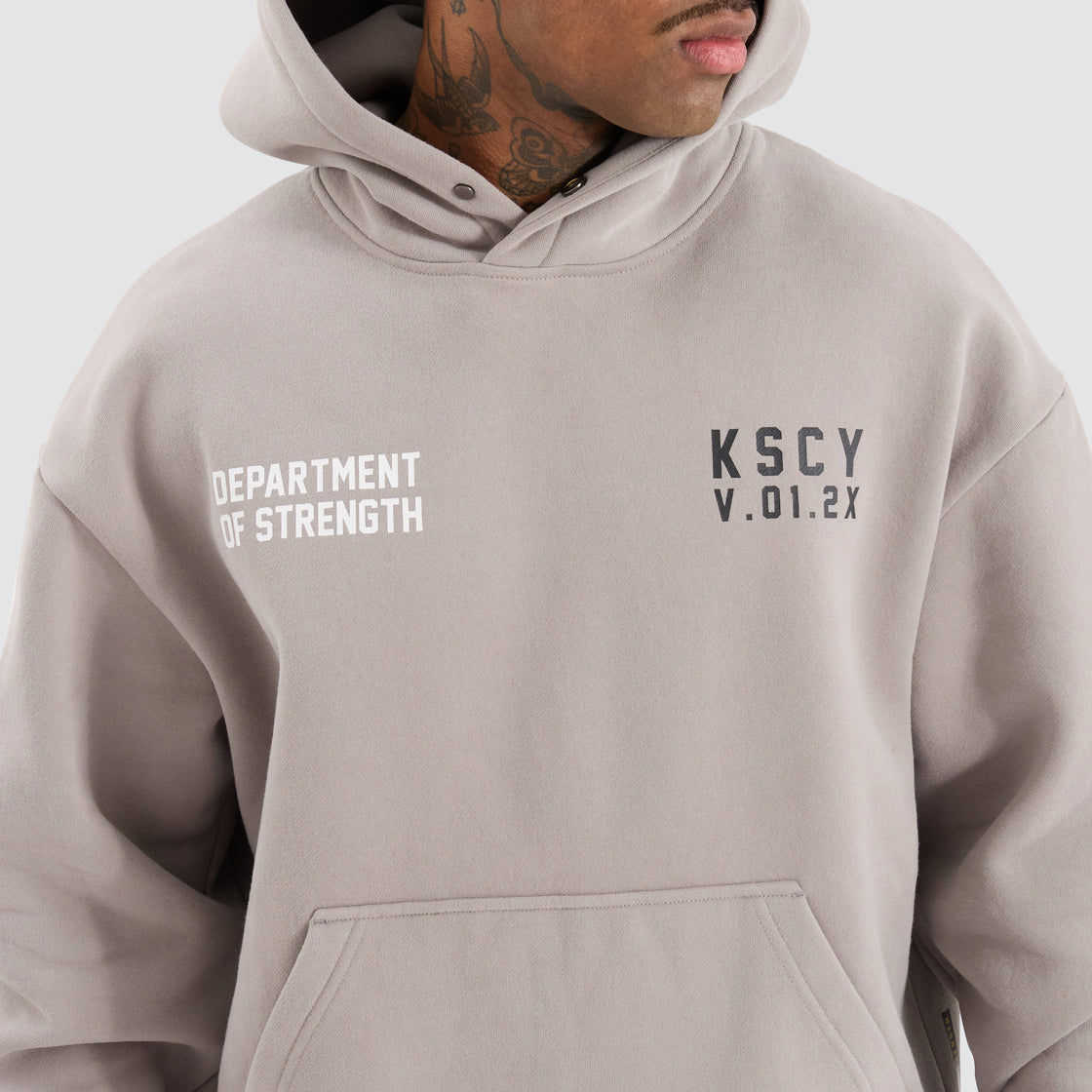 KSCY DOS Force Relaxed Hoodie in Alloy | Neverland | Neverland Store