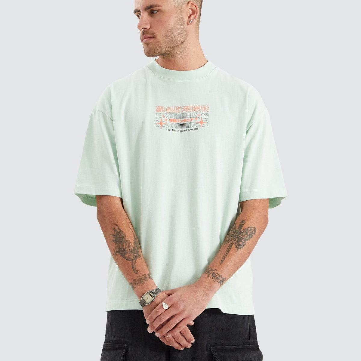 Mind Gallery Loading Tee in Mint - Neverland Store