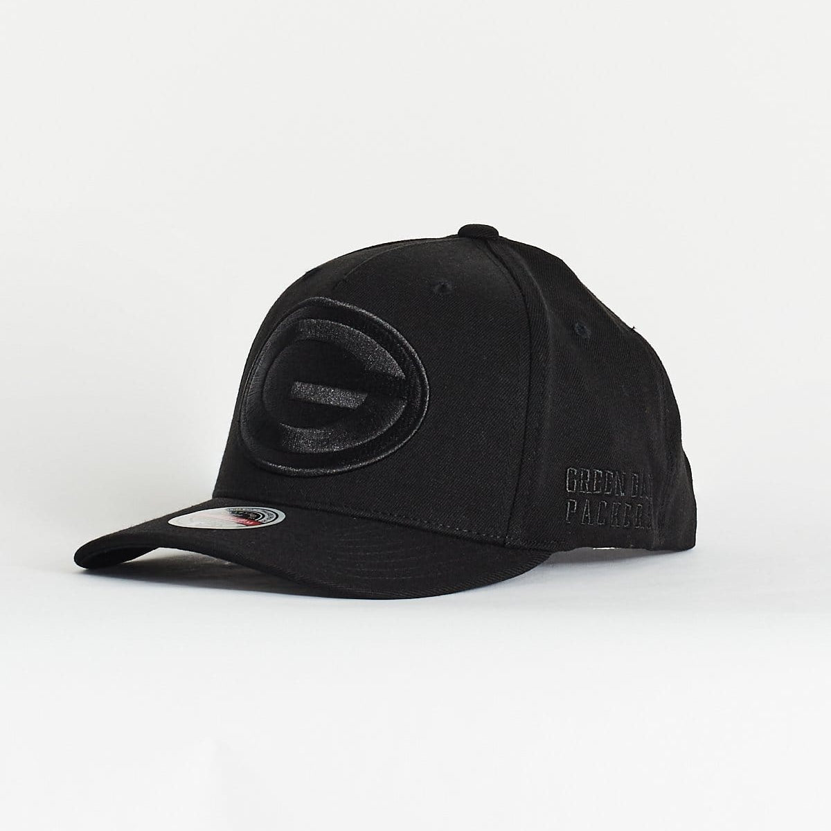 Interception Green Bay Packers 5 Panel Classic Red Snapback Black/Blac ...