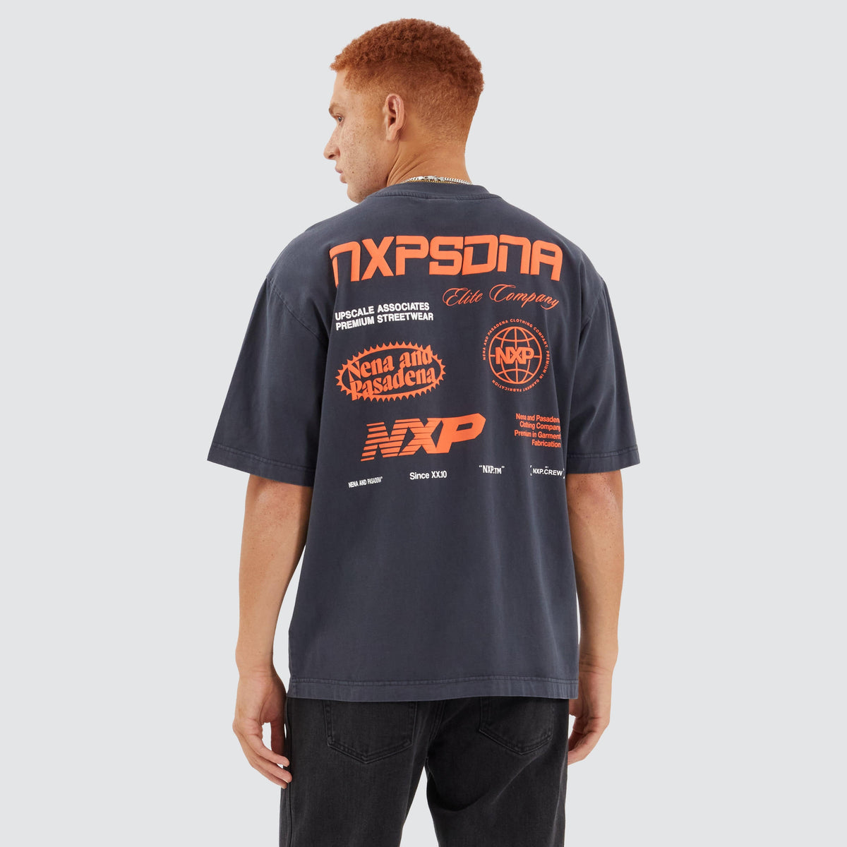NXP Agile Oversized Tee in Pigment Black | Neverland Store