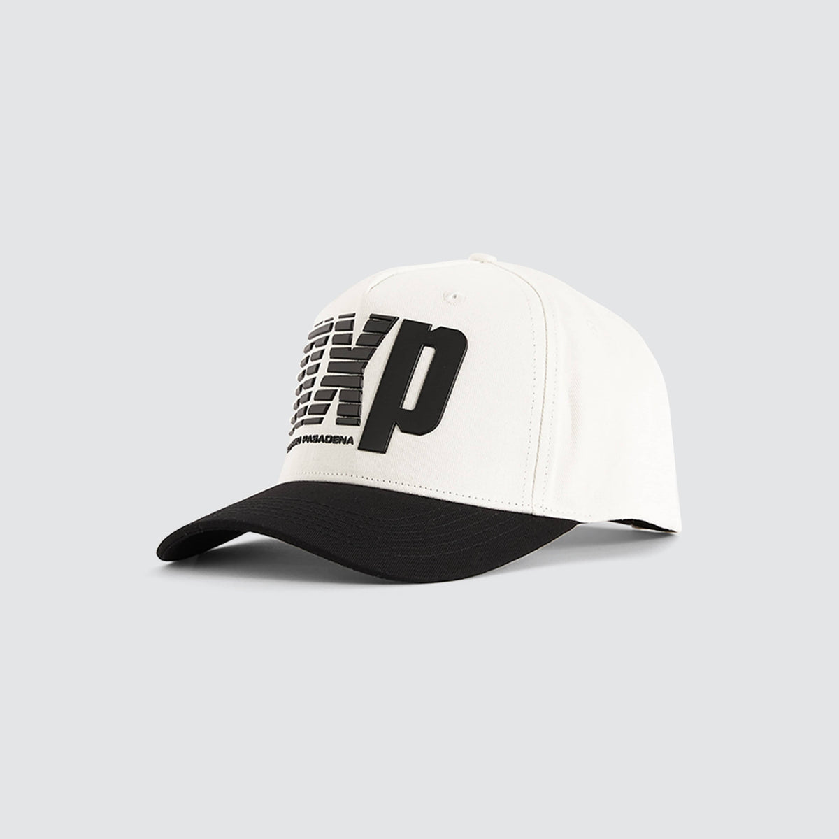NXP Arcade 5 Panel Peak Cap in White - Nena and Pasadena | Neverland Store