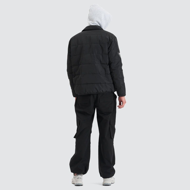 NXP Context Puffer Shirt in Jet Black | Neverland | Neverland Store
