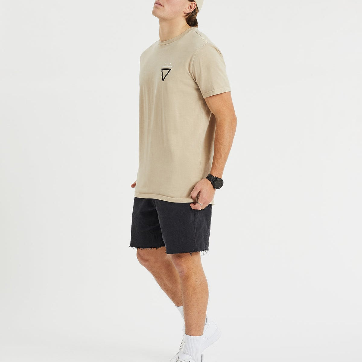 NXP Express Cape Back T-Shirt in Tan | Neverland | Neverland Store