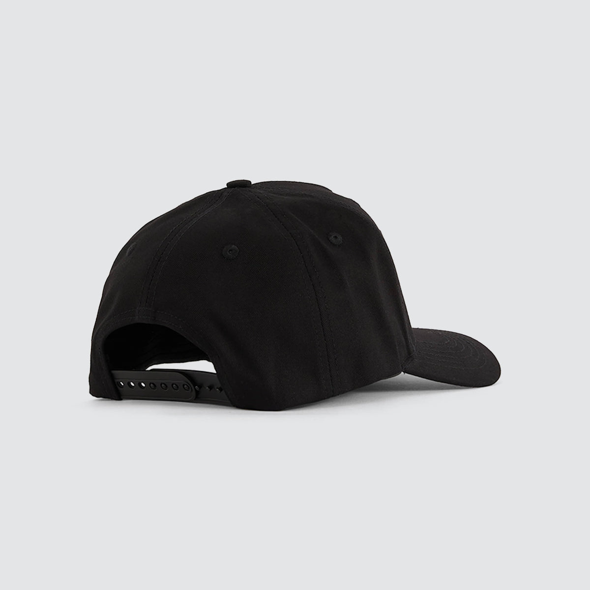 NXP Facade 5 Panel Peak Cap in Black - Nena and Pasadena | Neverland Store