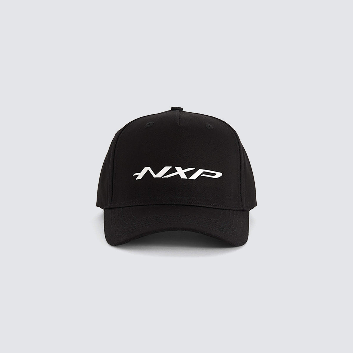 NXP Rebate 5 Panel Peak Cap in Black - Nena and Pasadena | Neverland Store